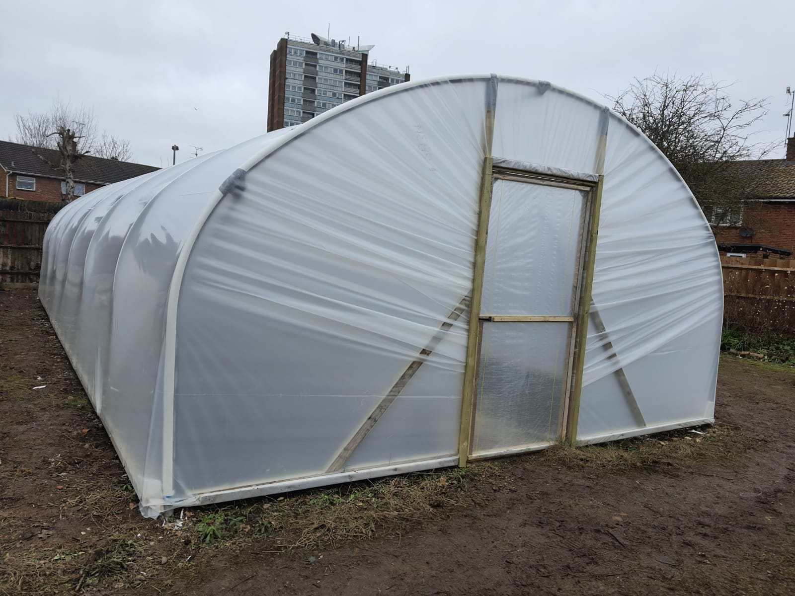 The progressing building work at Meriden Gardens | Watford Community ...